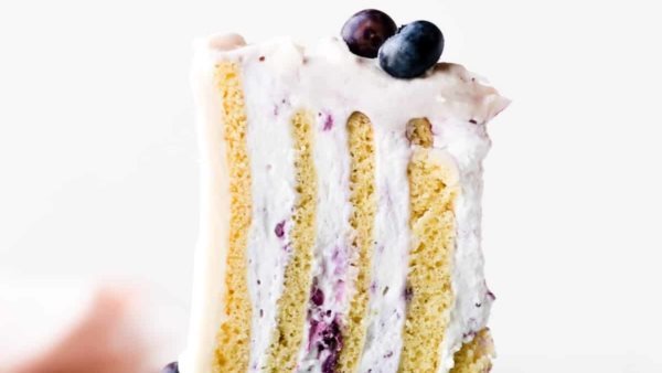 Vertical Cake (Lemon & Blueberry