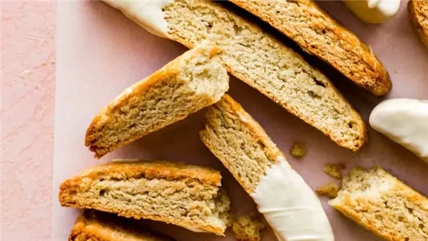 Sweet Vanilla Bean Biscotti